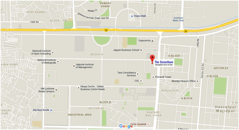 The Corenthum Noida Sector-62 | Iconic Tower | 9810000375